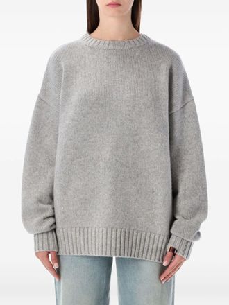 Extreme Cashmere Pullover mit Rundhalsausschnitt - Grau