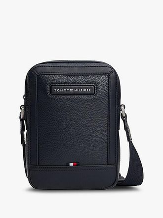 Tommy Hilfiger Sac reporter bandoulière effet grain fin