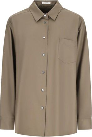 The Row Femme, Blouses et Chemises, Beige, Taille: 42 FR Pino Shirt