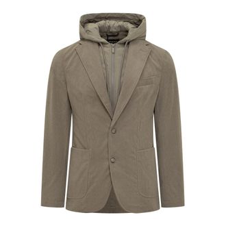 HUGO BOSS Homme, Vestes, Brun, Taille: XL Veste en velours c&ocirc;tel&eacute;