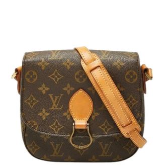 Louis Vuitton Pre-owned Saint Cloud MM Monogram Umh&auml;ngetasche - - Pre-owned - Damen - Braun - ONE SIZE