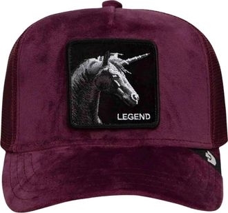 Goorin Brothers Velour Legend Trucker Cap - - Accessories - unisex - Rot - ONE SIZE