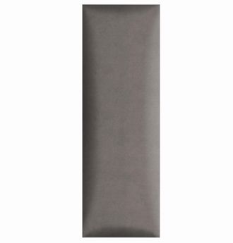 MG Design Polsterpaneel 30 x 90 cm in Braun - 3D Wandkissen f&uuml;rs Bettkopfteil & Wanddeko, ohne Bohren, ger&auml;uschmindernd, fein strukturiert, pflegeleicht & Abrie