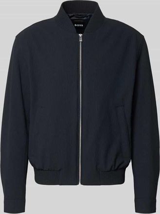 HUGO BOSS Regular Fit Blouson mit Baseball-Kragen Modell H-COMBO