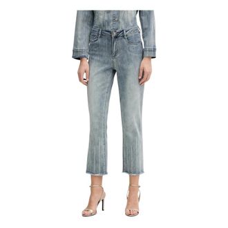 Joseph Ribkoff Straight Crop Jeans mit Strasssteinen - - Jeans - Damen - Blau - 5XL
