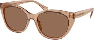 Ralph Lauren Femme, Accessoires, Brun, Taille: 56 MM Lunettes de soleil carr&eacute;es