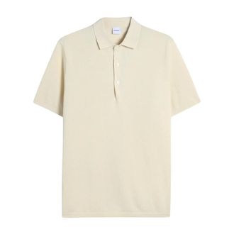 Aspesi Homme, Tops, Beige, Taille: XL Polo Cotone Piquet Tinto Capo