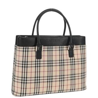 Burberry Sac &agrave; main en toile vintage Pre-owned - Femme - Pre-owned - Multicolore - Taille: ONE Size