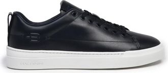 Baldinini Homme, Chaussures, Bleu, Taille: 42 1/2 EU Leather Baskets