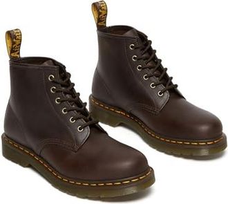 Dr. Martens Fusion Dante, Bottines &agrave; lacets Unisexe-Adulte, Crazy Horse Marron fonc&eacute;, 47 EU