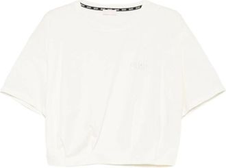 Liu Jo Femme, Tops, Blanc, Taille: 38 FR T-Shirt