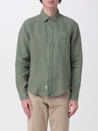 Blauer Chemise Homme couleur Olive