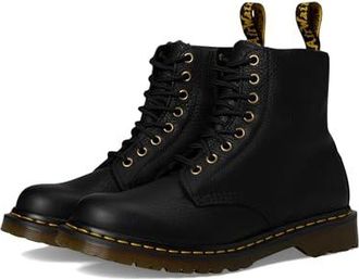Dr. Martens Bottes &agrave; lacets unisexes pour adultes 1460 WL, Noir, 43 EU