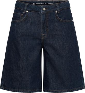 MY ESSENTIAL WARDROBE Femme, Shorts, Bleu, Taille: W33 MWZita 139 High X-Wide Shorts