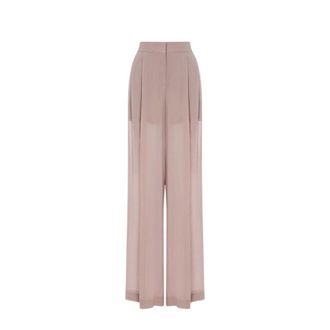 Alberta Ferretti Femme, Pantalons, Beige, Taille: 36 FR Pantalons