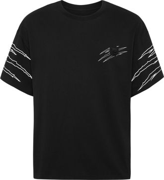 Plein Sport T-Shirt Rundhalsausschnitt Ss Scratch