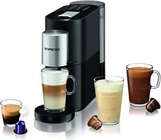 Nespresso KRUPS NESPRESSO XN890831WP Atelier Kaffeemaschine Schwarz 1 L Hoher Pumpendruck 19 Bar Bietet Hervorragende Qualität Direkte Auswahl Tasten Für 9 vers