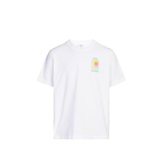 Casablanca T-shirt imprim&eacute; &agrave; col rond en coton