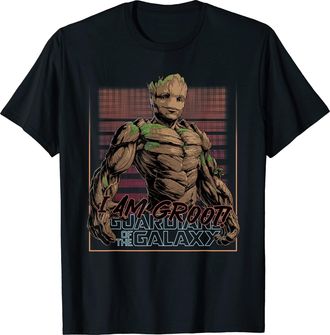 MARVEL Guardians Vol 3 Groot Retro T-Shirt
