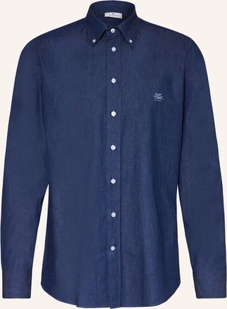 Etro Etro Hemd Regular Fit blau