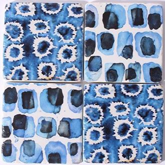 La Finesse Lafinesse Steinuntersetzer f&uuml;r hei&szlig; oder kalt Em7096, Steingut