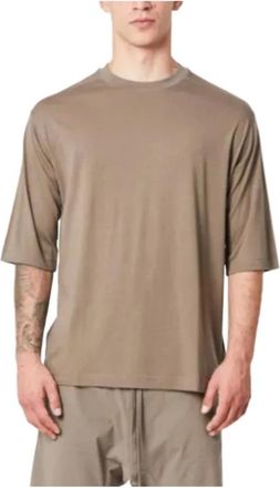 Thom Krom Homme, Tops, Brun, Taille: XL Top Oversize