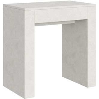 Itamoby Console extensible 78x47/299 cm Allin Blanc Spatule
