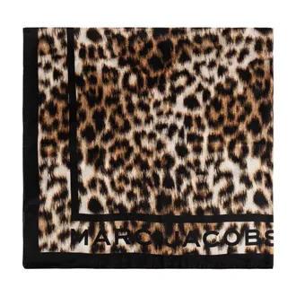 Marc Jacobs Femme, Accessoires, Brun, Taille: ONE Size Foulard en soie
