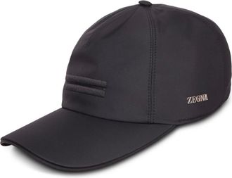Ermenegildo Zegna Homme, Accessoires, Bleu, Taille: L Casquette de baseball en tissu technique