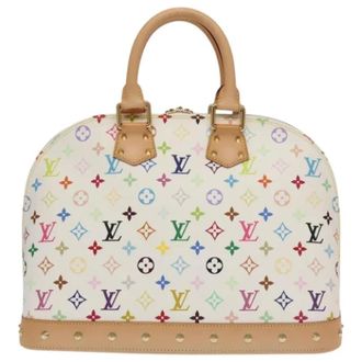 Louis Vuitton Pre-owned Canvas Handbag - - Pre-owned - Damen - Wei&szlig; - ONE SIZE