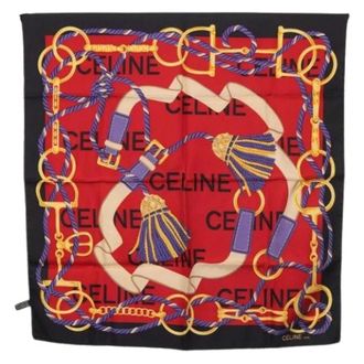 Celine Pre-owned Vintage Silk Scarf - Femme - Pre-owned - Multicolore - Taille: ONE Size