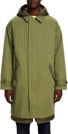 Esprit Herren 113EE2G301 Jacke, 345/LIGHT Khaki, XS