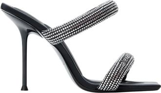 Alexander Wang Femme, Chaussures, Noir, Taille: 37 EU Julie Tubular Sandal