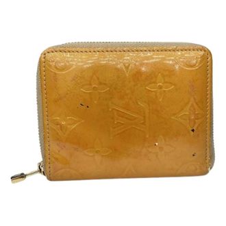 Louis Vuitton Portefeuille en cuir Pre-owned - Femme - Pre-owned - Jaune - Taille: ONE Size