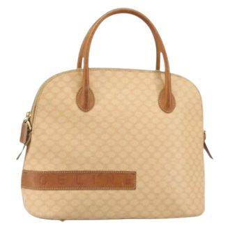 Celine Sac &agrave; main vintage en plastique Pre-owned - Femme - Pre-owned - Beige - Taille: ONE Size