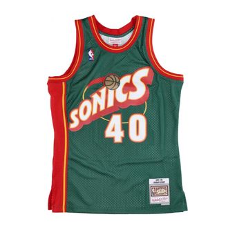 Mitchell & Ness Seattle Supersonics Swingman Jersey Shawn Kemp - - Sport - Herren - Gr&uuml;n - S