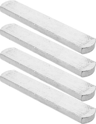 Pretyzoom Parliky 4 Stück Teiliges Gewichtswesten Stahlplatten Je Platte Kompakte Strapazierfähige Trainingsgewichte für Laufen Fitness Krafttraining Ergonomisc