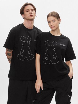 2005 T-Shirt Unisex Horned Schwarz Regular Fit