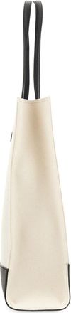 Bally Womens Tote Bag Keep On White Leather Shoulder