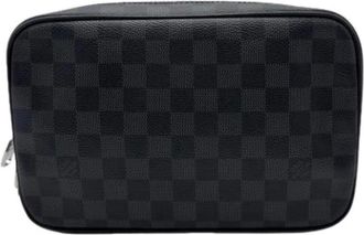 Louis Vuitton Sac pochette Pre-owned - Homme - Pre-owned - Gris - Taille: ONE Size