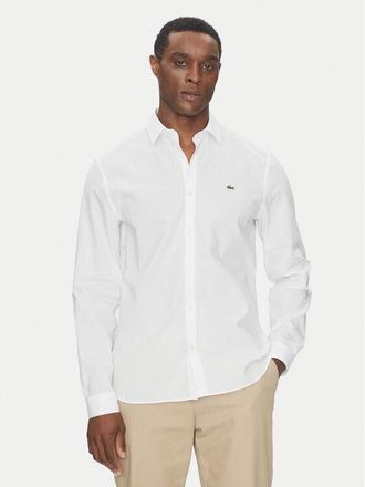Lacoste Hemd CH5620 Wei&szlig; Slim Fit