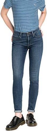 Lee Scarlett Jeans Femme, Bleu, 27W / 31L