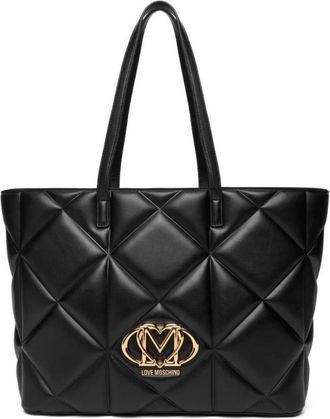 Love Moschino Femme, Sacs, Noir, Taille: ONE Size Shopping Tote