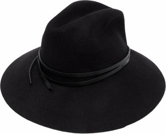 Golden Goose Femme, Accessoires, Noir, Taille: M Chapeau Fedora Noir Accessoires Femme