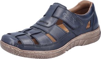 Rieker Herren 3578 Slipper, blau 14, 44 EU