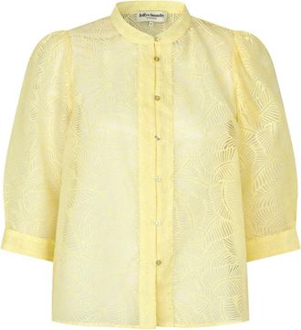 Lollys Laundry Femme, Blouses et Chemises, Jaune, Taille: 44 FR Chemises