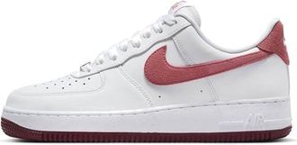 Nike Air Force 1 07 Baskets pour femme, White Team Red Dragon Red Adobe, 38.5 EU