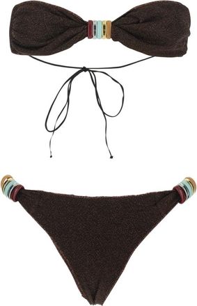 Os&eacute;ree Femme, Maillots de bain, Brun, Taille: 38 FR Lumi&egrave;re Bikini