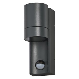 Osram ENDURA CLASSIC ISIDOR W S Außenleuchte, Wandleuchte, GU10, dunkelgrau, Aluminium, einfache Installation, indirekte Beleuchtung, IP65 Schutzklasse, Tag