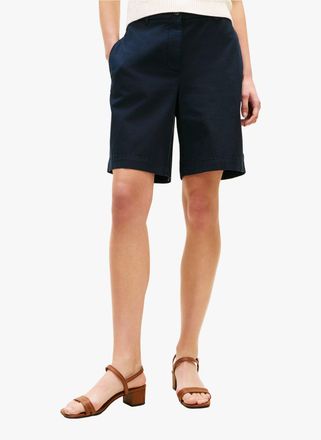 Tommy Hilfiger Short droit en coton m&eacute;lang&eacute;